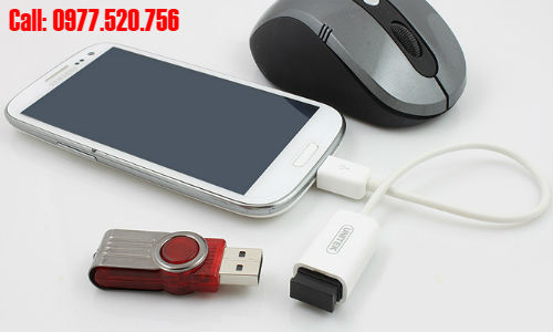 Cáp Micro USB OTG Unitek Y-C445 loại tốt chính hãng giá rẻ tại Hải Phòng