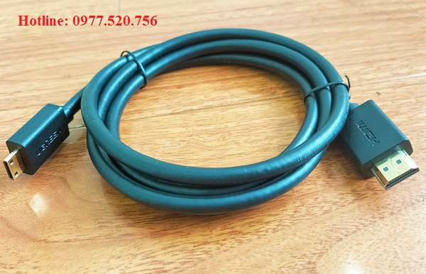Cáp chuyển đổi Mini HDMI to HDMI dài 1.5m Ugreen 11167 4K chính hãng ...